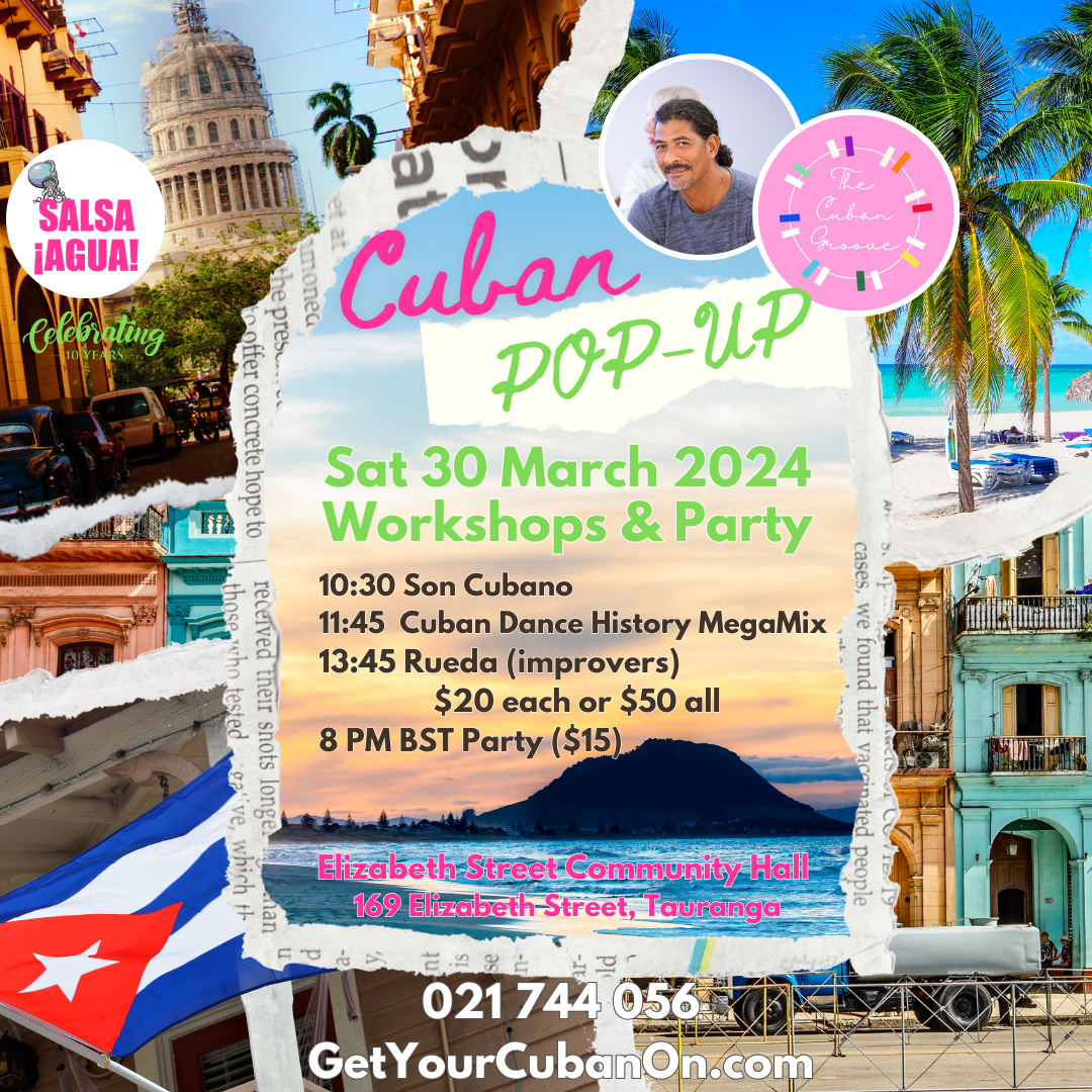 Easter Cuban Workshops Pop-Up! – Salsa ¡Agua!